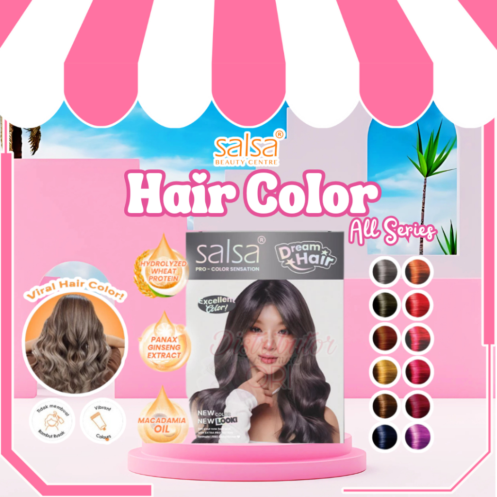 Jual SALSA Dream Hair Color - Cat Rambut Permanen Praktis Intens Tahan ...