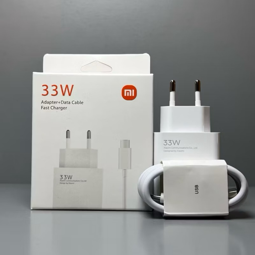 Jual Charger Xiaomi Type C 33W Fast Charging Original 100% | Shopee ...