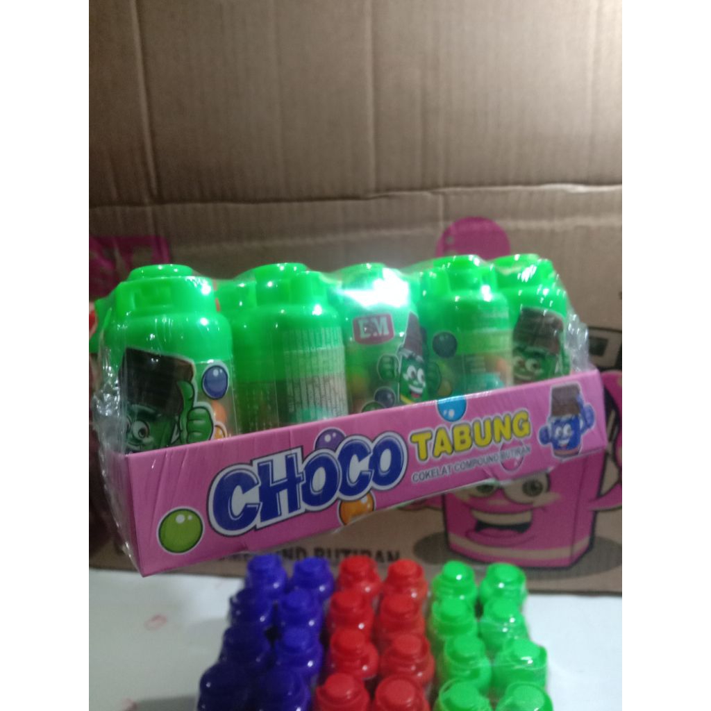 Jual Permen CHOCO Tabung Coklat Compound Butiran Isi 30 Pcs | Shopee ...