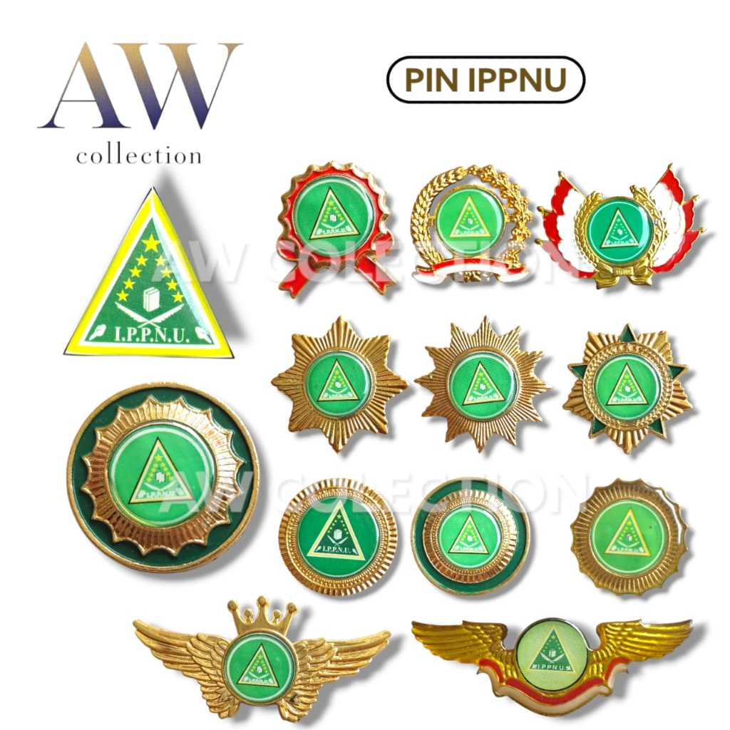Jual Pin IPPNU NU / Atribut IPPNU / Pin organisasi NU / Berbagai ...