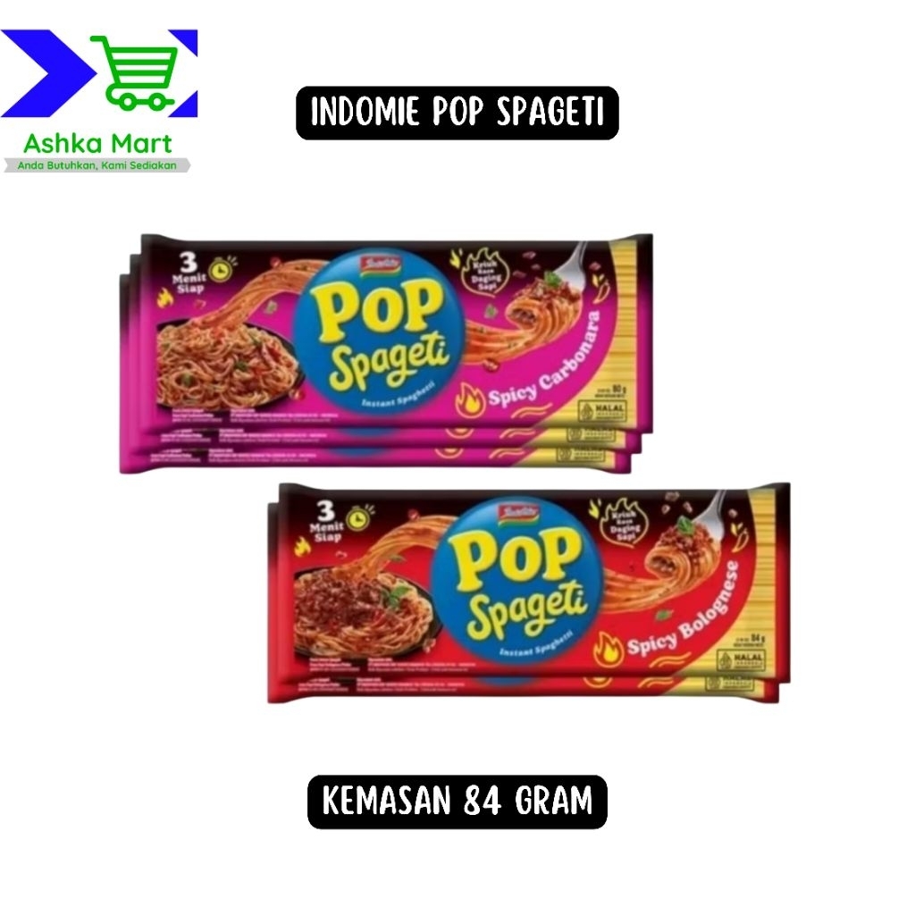 Jual Indomie Pop Spageti Instan Kemasan 84 gram | Shopee Indonesia