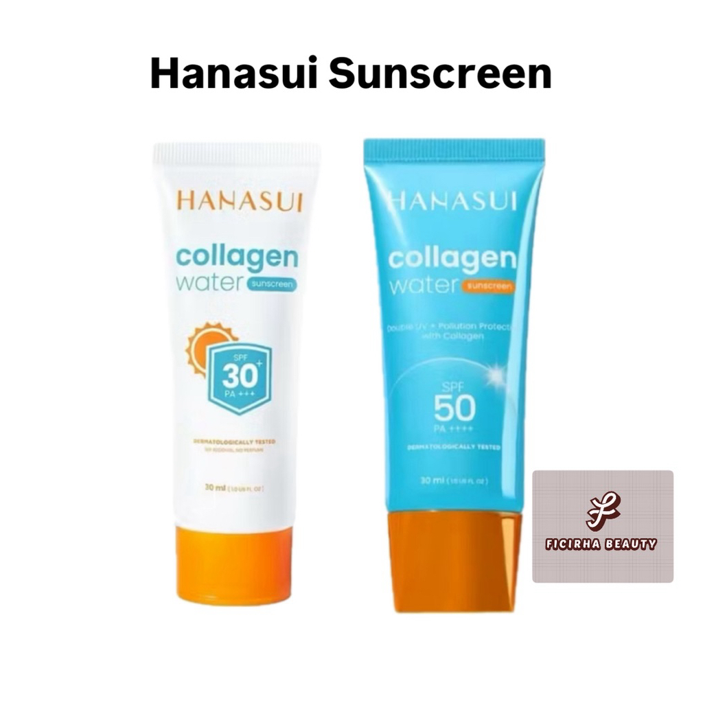 Jual HANASUI COLLAGEN WATER Sunscreen - Collagen Water SPF 30 ...