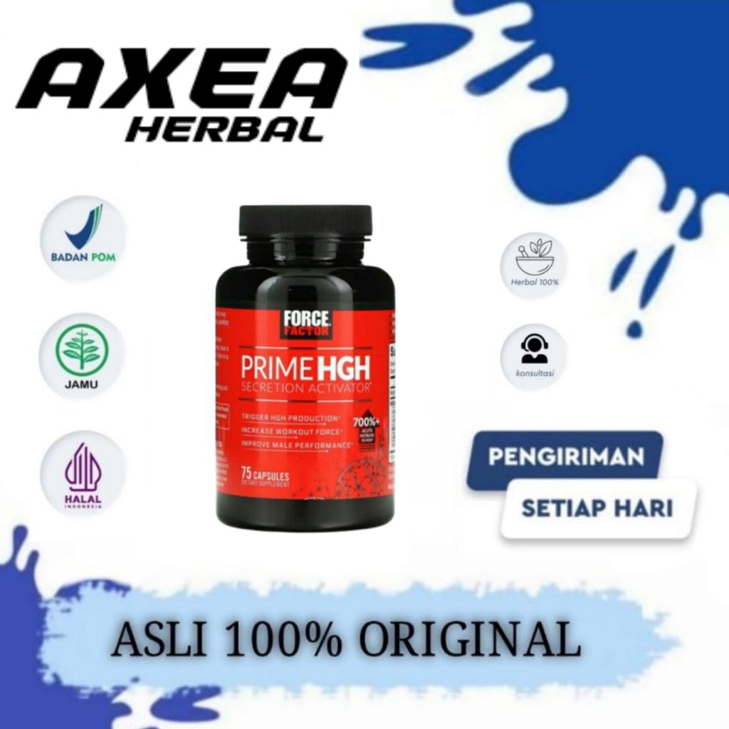 Jual MGH Force Factor Prime HGH Secretion Activator 75 Caps Arginine ...