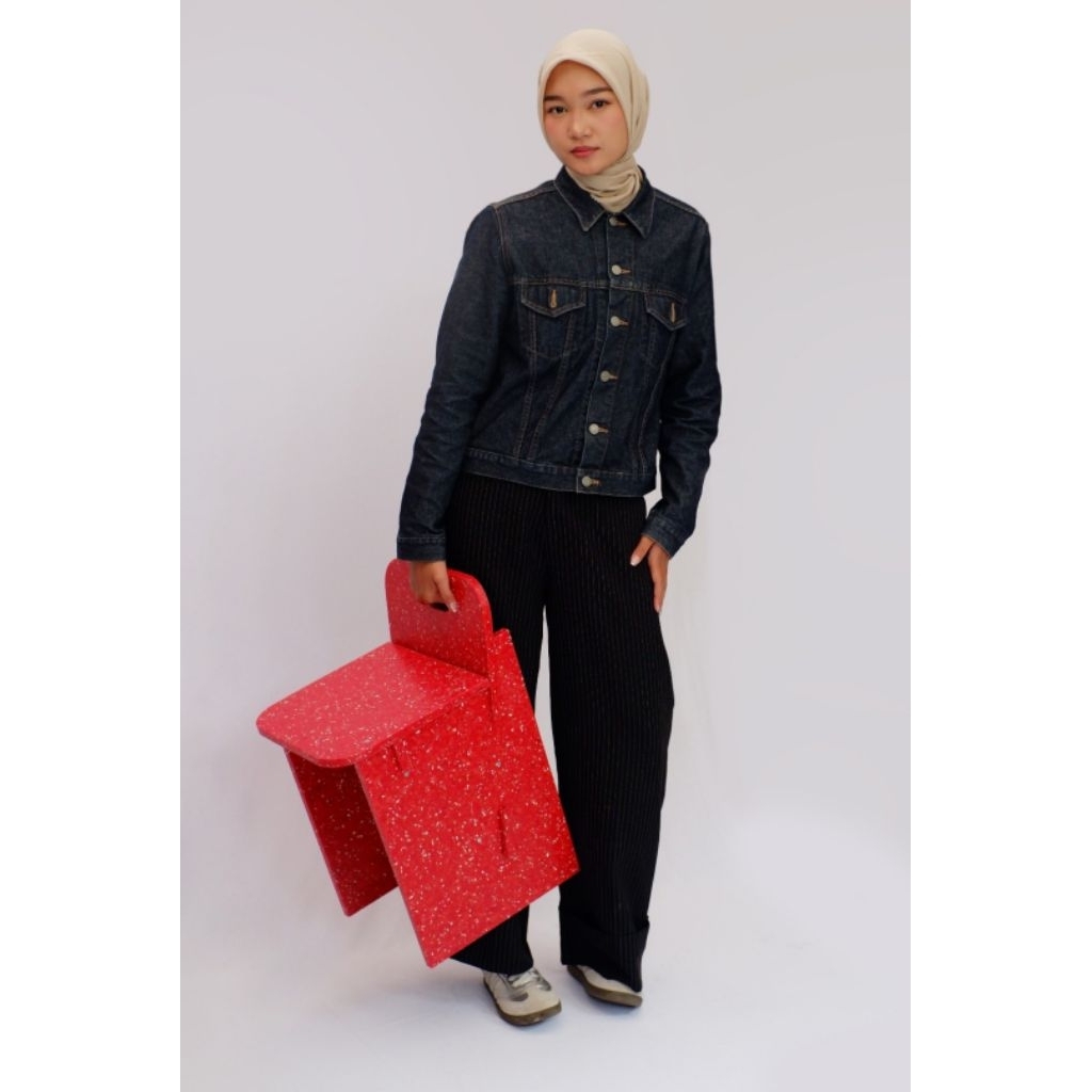 Jual Mini Sto Chair | Kursi Mini Daur Ulang Plastik | Shopee Indonesia