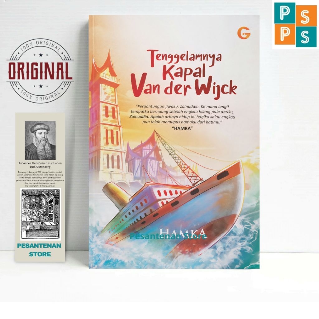 Jual Buku Tenggelamnya Kapal Van Der Wijk Prof. Hamka Novel Buya Hamka ...