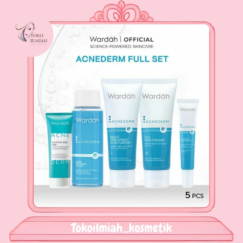 Jual ️ Toko Ilmiah ️ WARDAH ACNEDERM SERIES | Acnederm Acne Spot ...