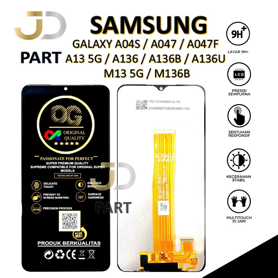 Jual LCD TOUCHSCREEN SAMSUNG GALAXY A04S / A047 / A047F / A13 5G / A136 / A136B / A136U / M13 5G ...