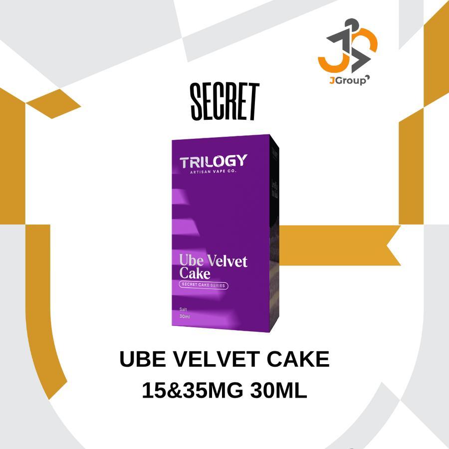 Jual SECRET V4 UBE VELVET CAKE SALT NIC 30ML BY TRILOGY BREW X JVAPE E ...