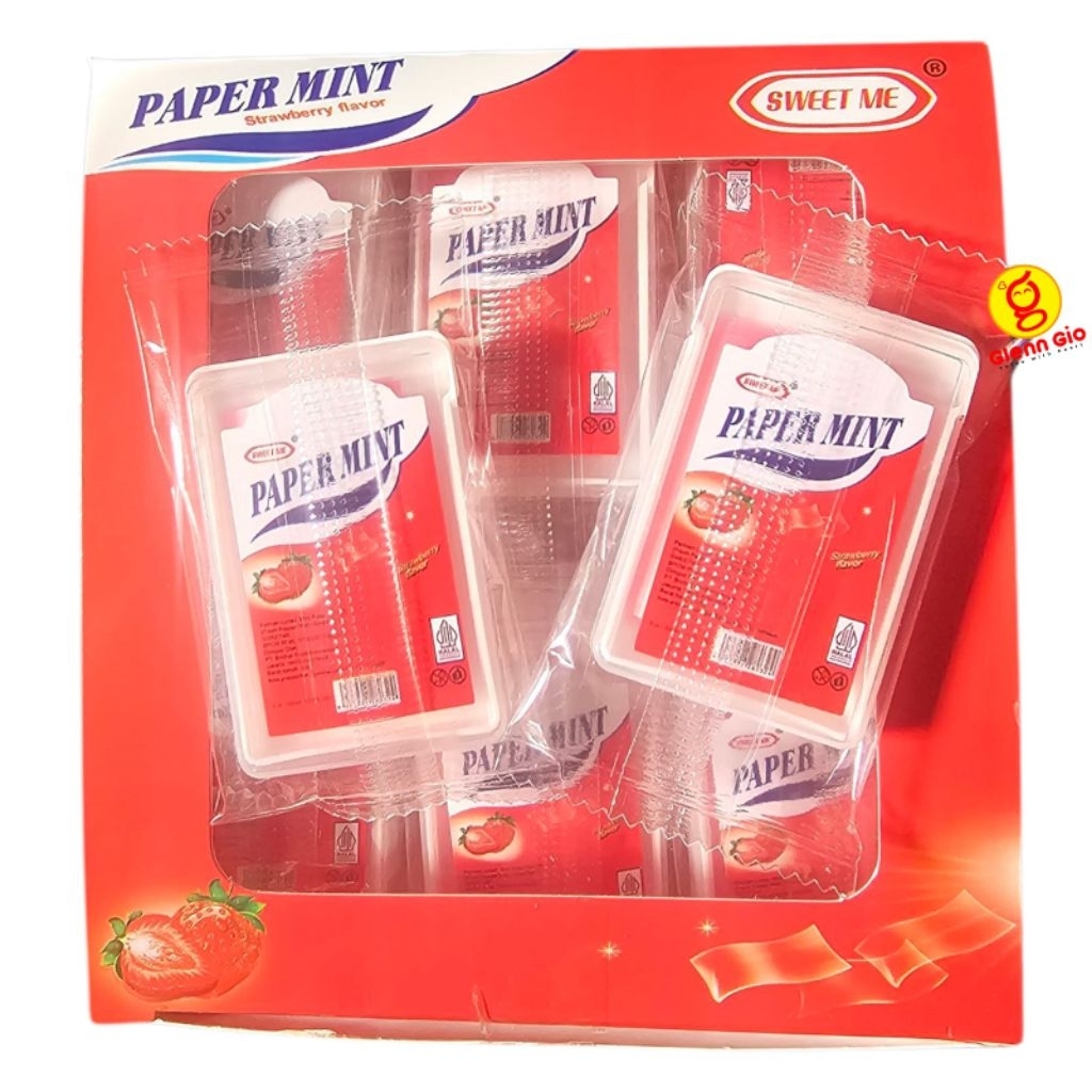 Jual Permen Lunak Mint Paper Mint Sweet Me Box isi 30 pcs | Shopee ...