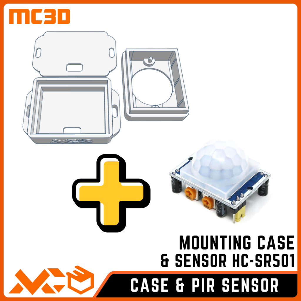 Jual Case Sensor PIR HC-SR501 Box Sensor Gerak Housing PIR Sensor ...