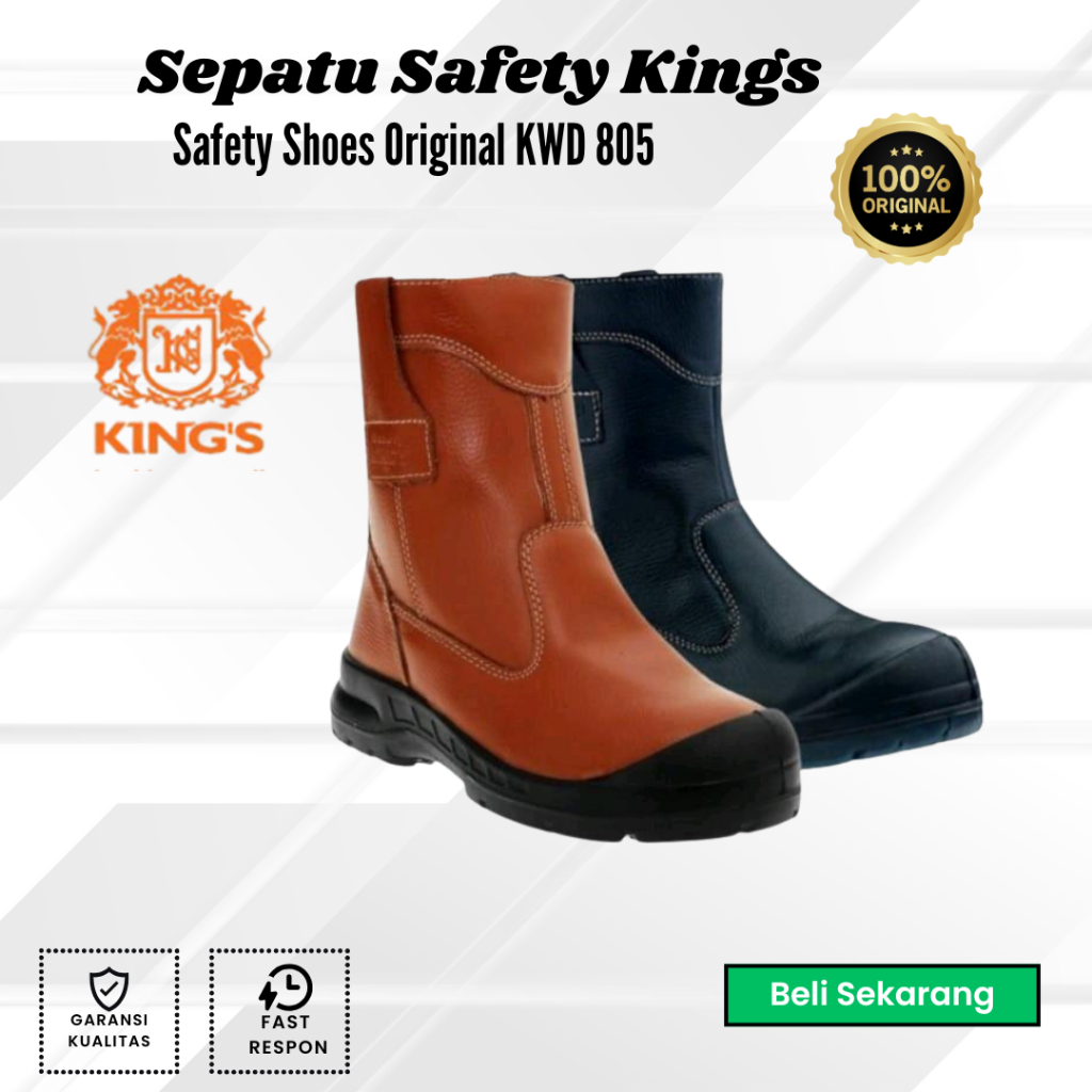 Jual Safety Shoes Kings 805CX, 807 x / Sepatu Safety Kings King 805 CX ...