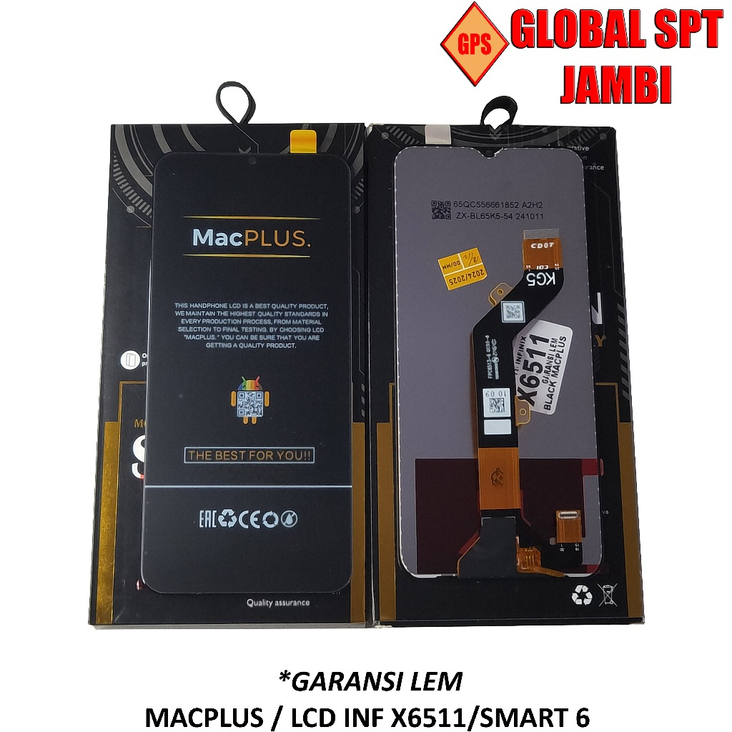 Jual LCD TOUCHSCREEN INFINIX X6511 / X6511B / SMART 6 | Shopee Indonesia