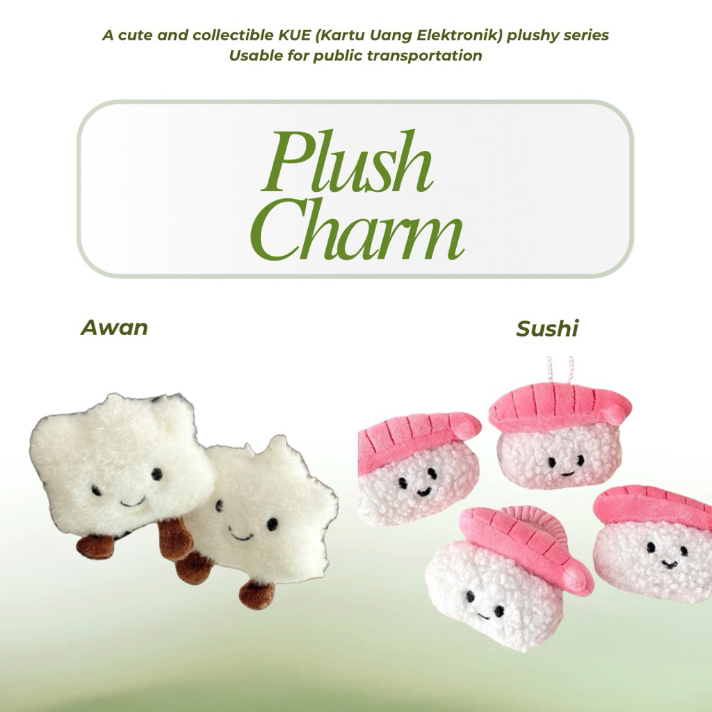 Jual [All Ride] Plush Charm Series Echarm.id - Gantungan Kunci Emoney ...