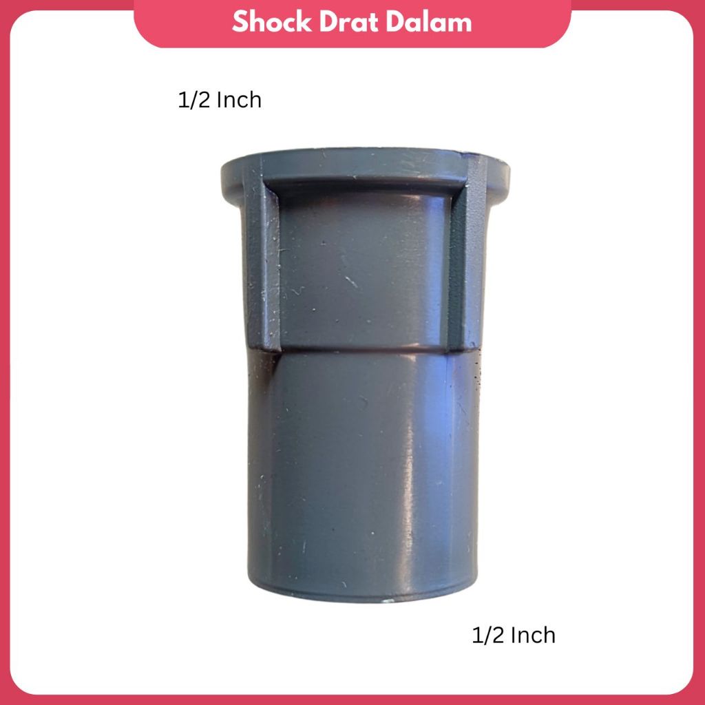 Jual Fitting Sock Drat Dalam 1/2 Inch Socket Faucet SDD 1/2" Sambungan ...