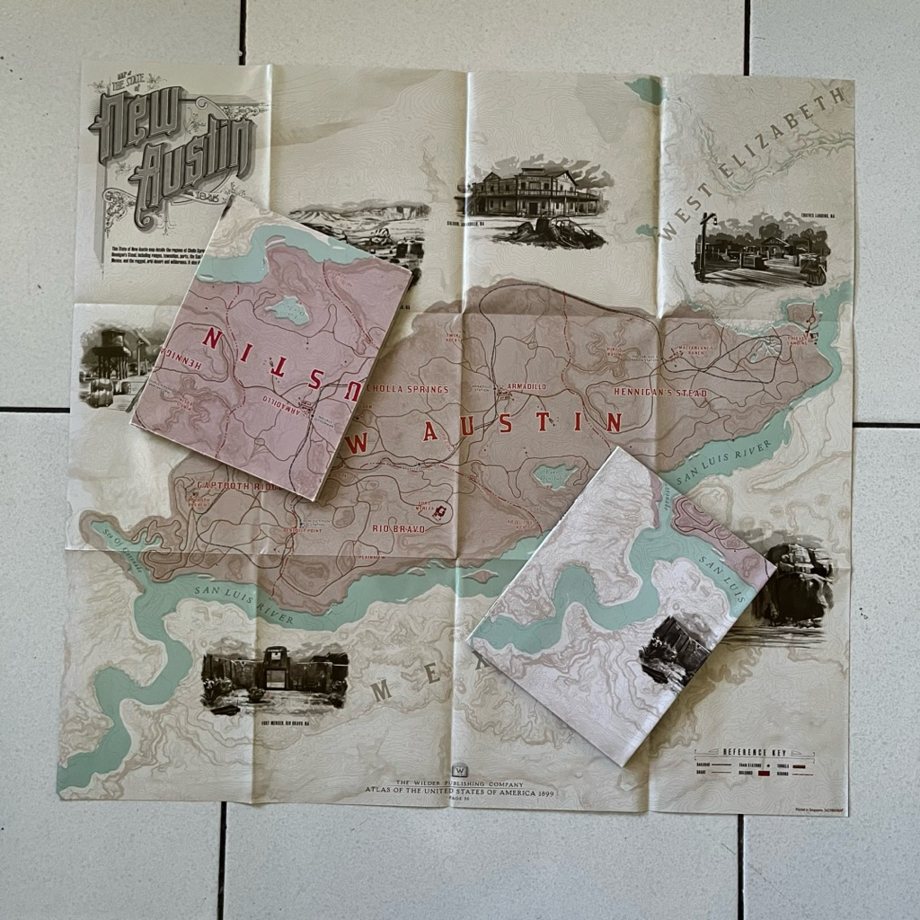 Jual map rdr2 red dead redemption2 rdr new austin | Shopee Indonesia