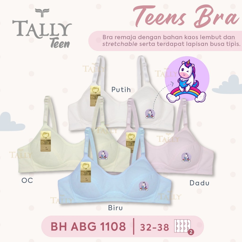 Jual YISTORE98 - BH MINISET TALLY 1108 1099 ADA GAMBAR RABBIT - TALLY ...