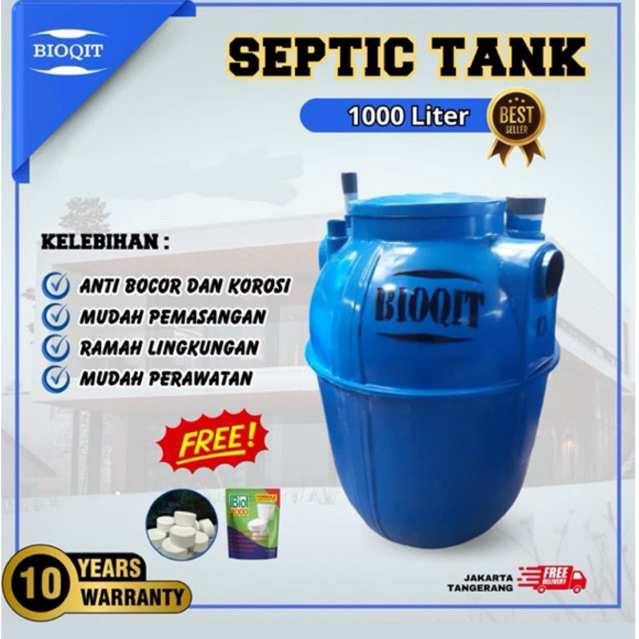 Jual SEPTIC TANK BIOQIT 1000 LITER,BIOTECH,BIOFIL,BIOLUX,BIOGIFT ...
