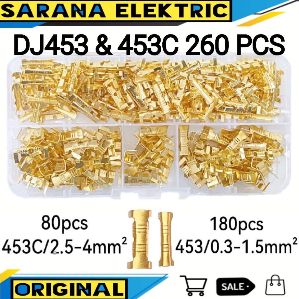 Jual SKUN PRESS DJ453C / DJ453 PENYAMBUNG KABEL DJ 453 453C SAMBUNGAN ...