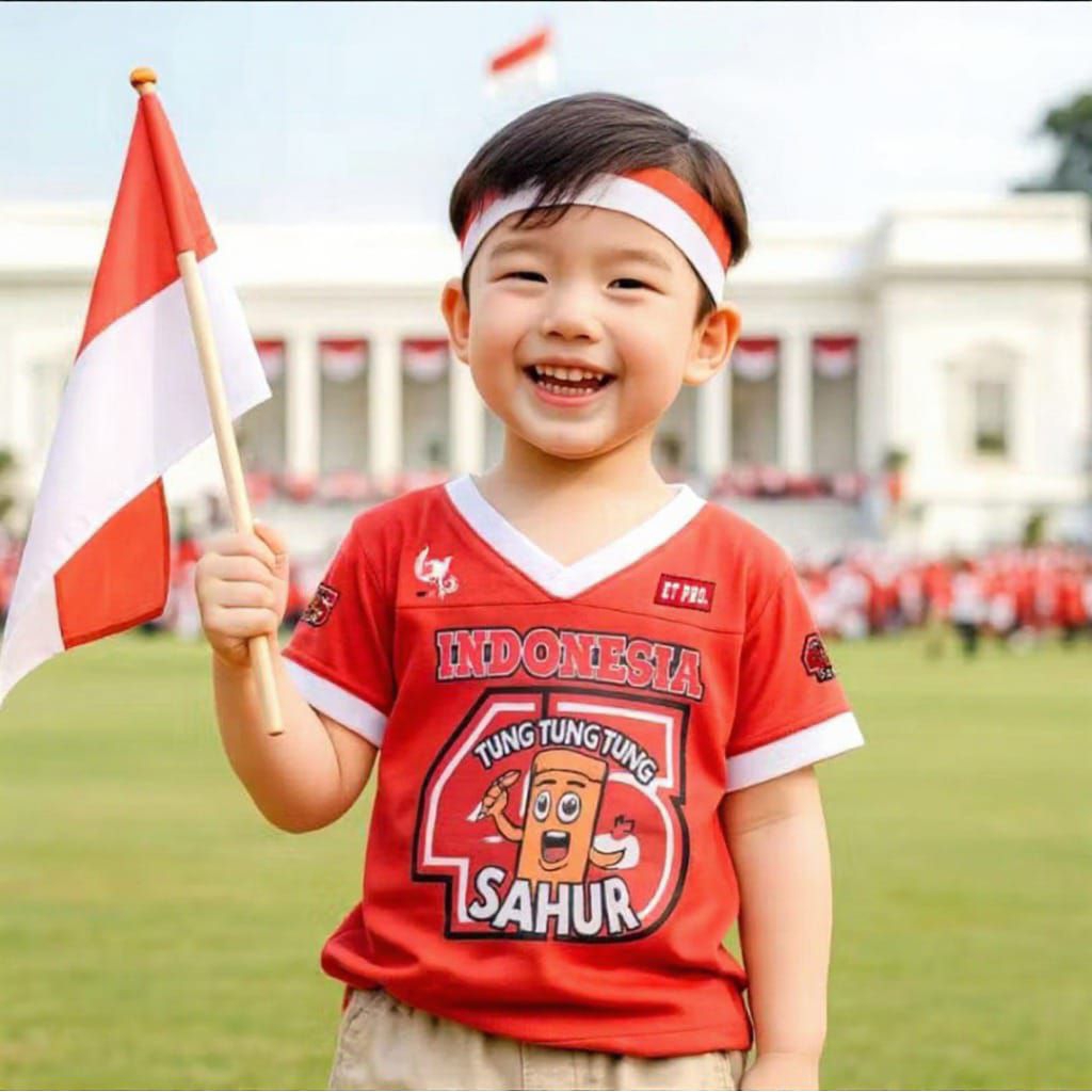 Jual Kaos Kemerdekaan Merah Putih Anak Laki-laki Dan Perempuan Untuk Usia 3-12 Tahun | Shopee ...