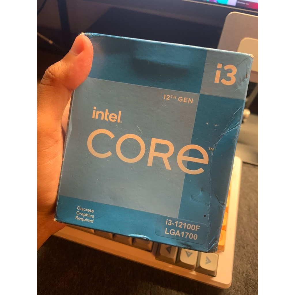 Jual prosesor intel core i3 12100f - LGA1700 Gen 12 Full set | Shopee ...