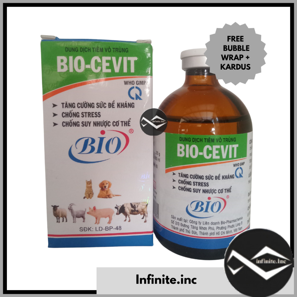 Jual Bio Cevit Vit C 100 Ml – Vitamin C untuk hewan Meningkatkan Daya ...