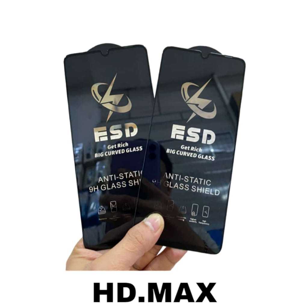 Jual Tempered glass anti static Hd max Premium quality | Shopee Indonesia