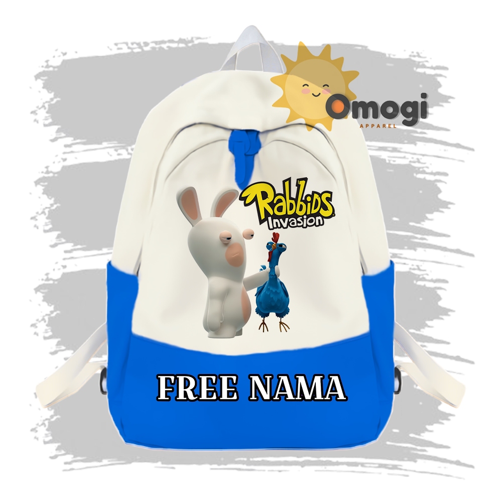 Jual Omogi Apparel - Tas Ransel Anak Rabbids Invasion Ransel Backpack ...