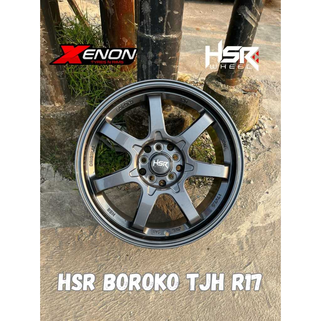 Jual Velg Mobil R17 Murah HSR Boroko TJH Pcd 5x100 5x114,3 Ring 17 Buat Innova Camry Xpander CRV ...