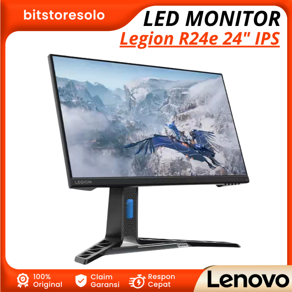 Jual Lenovo Legion R24e LED Monitor 24 Inc 24" 24inch IPS FHD 180Hz 0 ...