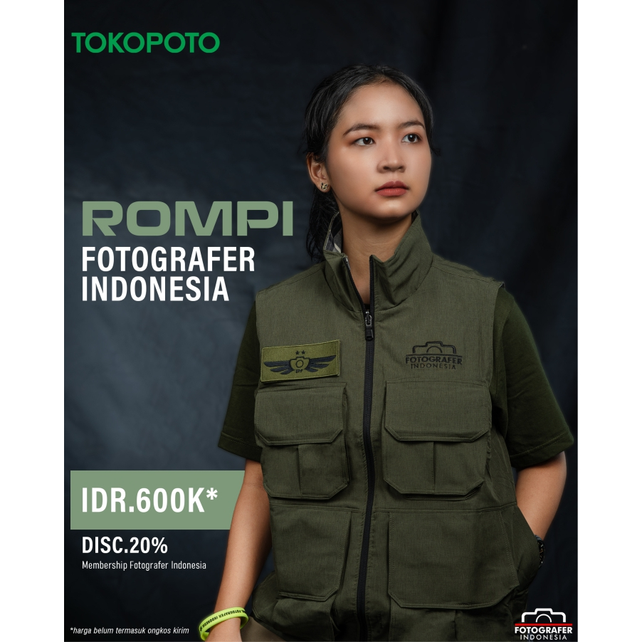 Jual ROMPI FOTOGRAFER INDONESIA | Shopee Indonesia