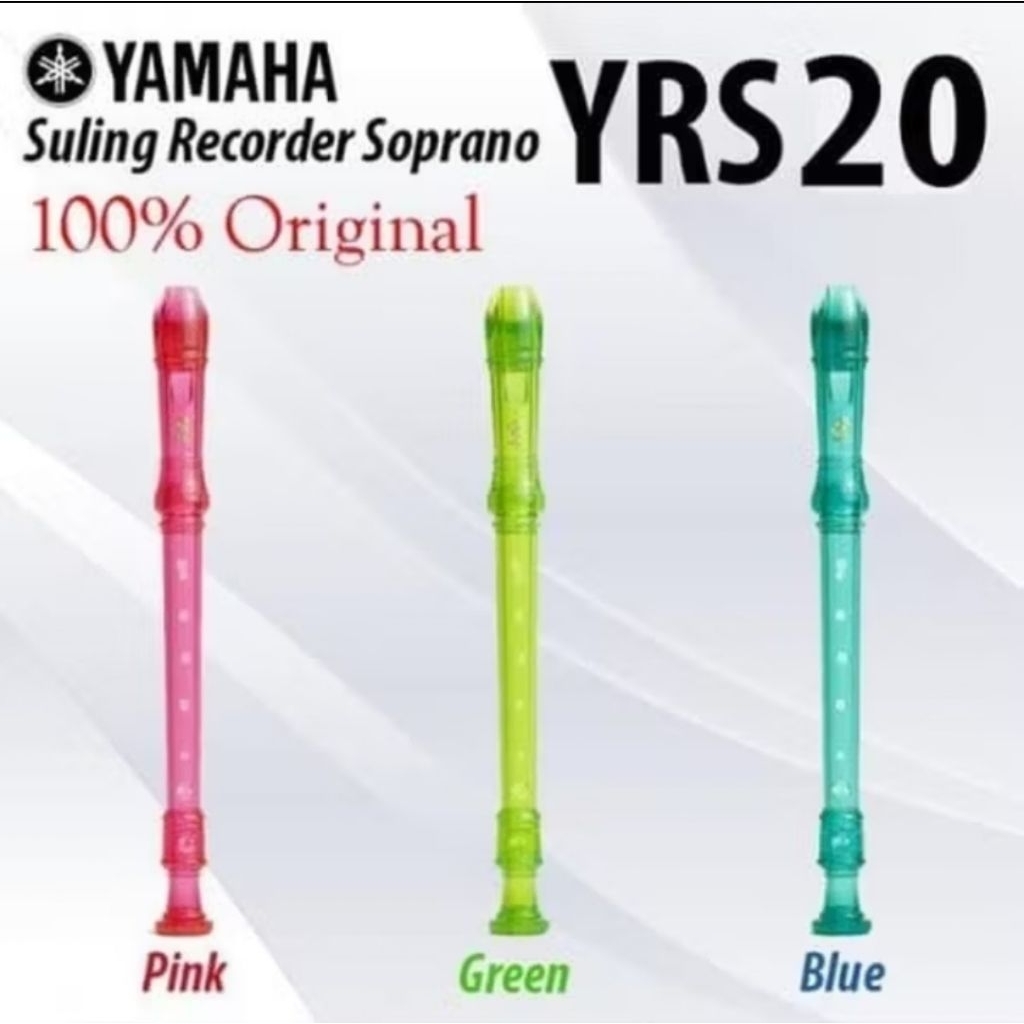 Jual Suling / Seruling / Recorder / Rekorder YAMAHA YRS-20GB ORIGINAL ...