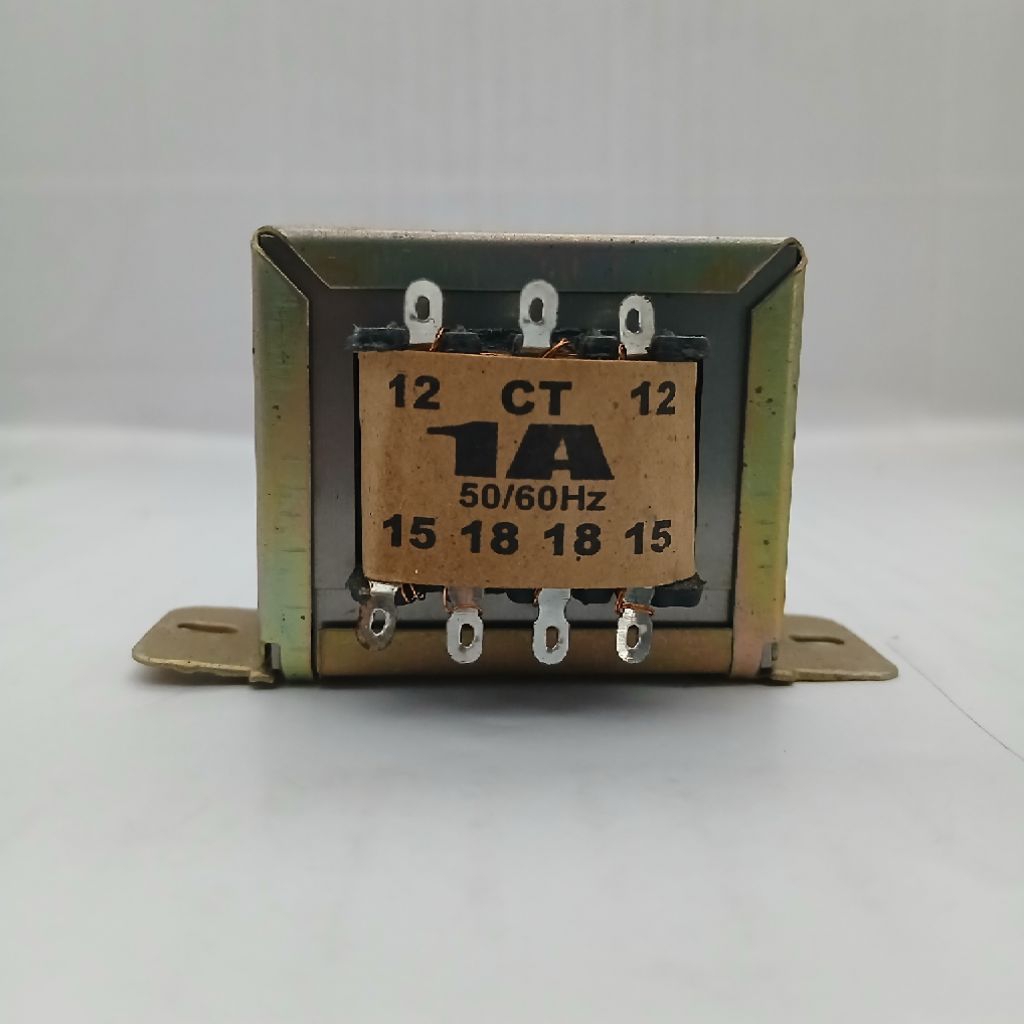 Jual Trafo 1A CT 18V YT Transformer - Trafo 1A Kecil CT 18 YT ...