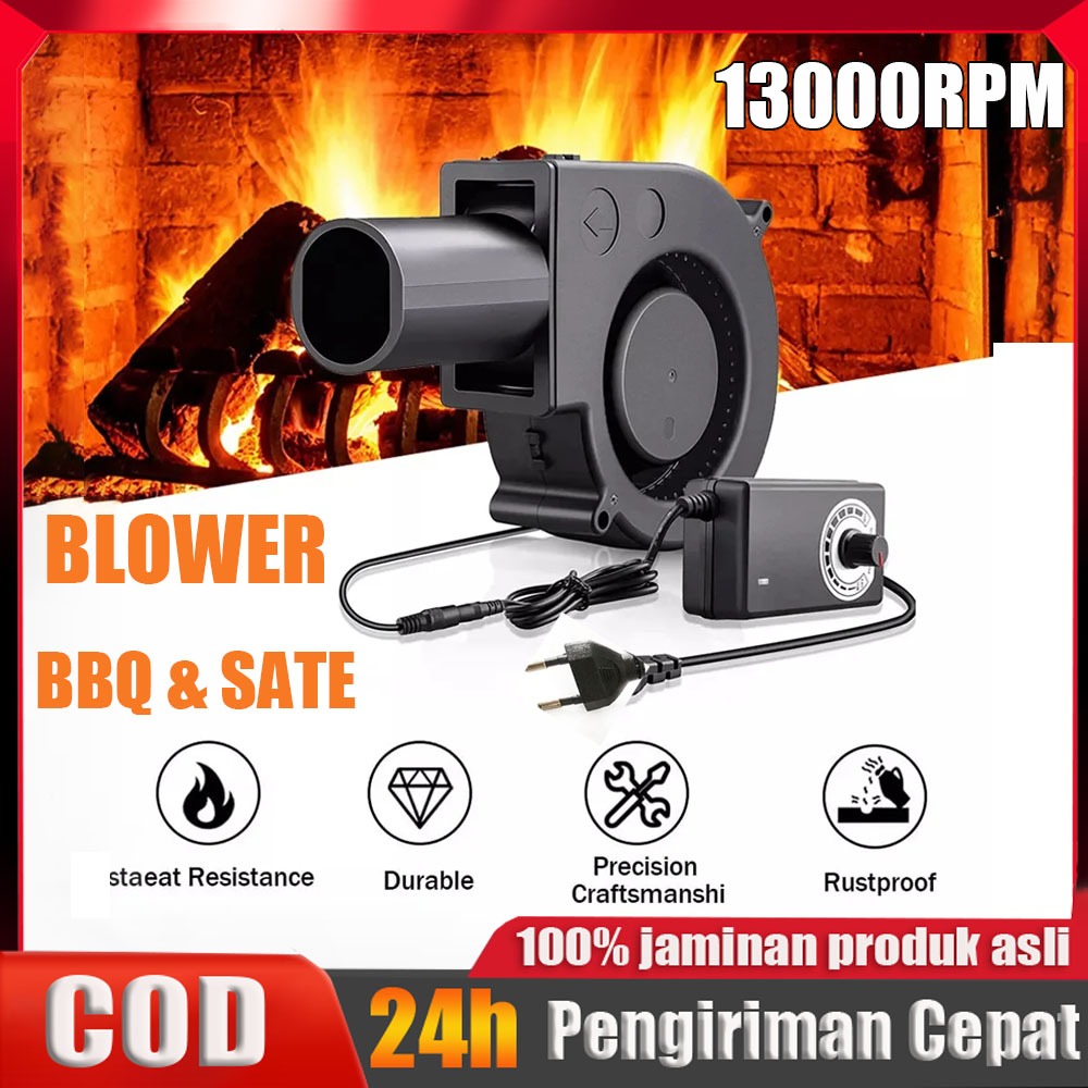 Jual Blower BBQ Kipas 1 Set Blower Ac Turbocharger Portabel Kecil ...