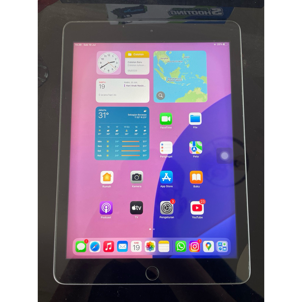 Jual iPad gen 5 iBox 32gb Second | Shopee Indonesia