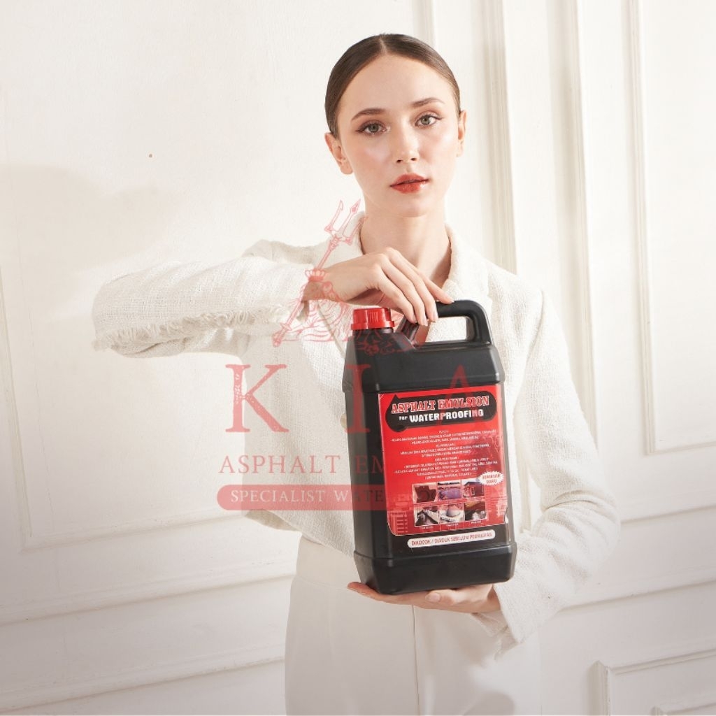 Jual Aspal Cair Anti bocor rembes Asphalt Emulsion, 5kg ⚫ Harga ...