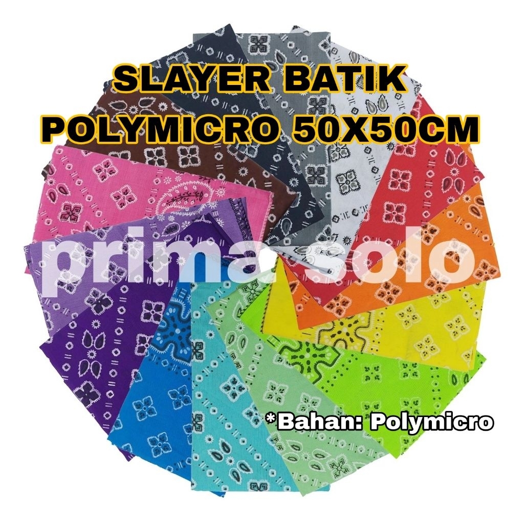 Jual Slayer Batik Polymicro 50x50cm Murah | Shopee Indonesia