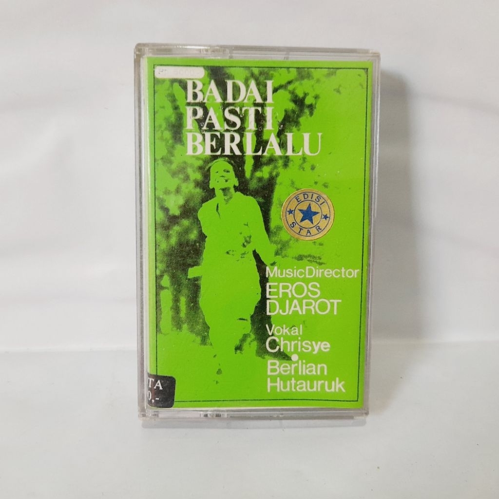 Jual Kaset Badai Pasti Berlalu - Eros Djarot Vokal Chrisye Berlian Hutauruk (Mahkota Record ...