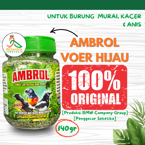 Jual Ambrol Voer Hijau Perontok Bulu Burung Terjamin Ambrol Total Untuk ...