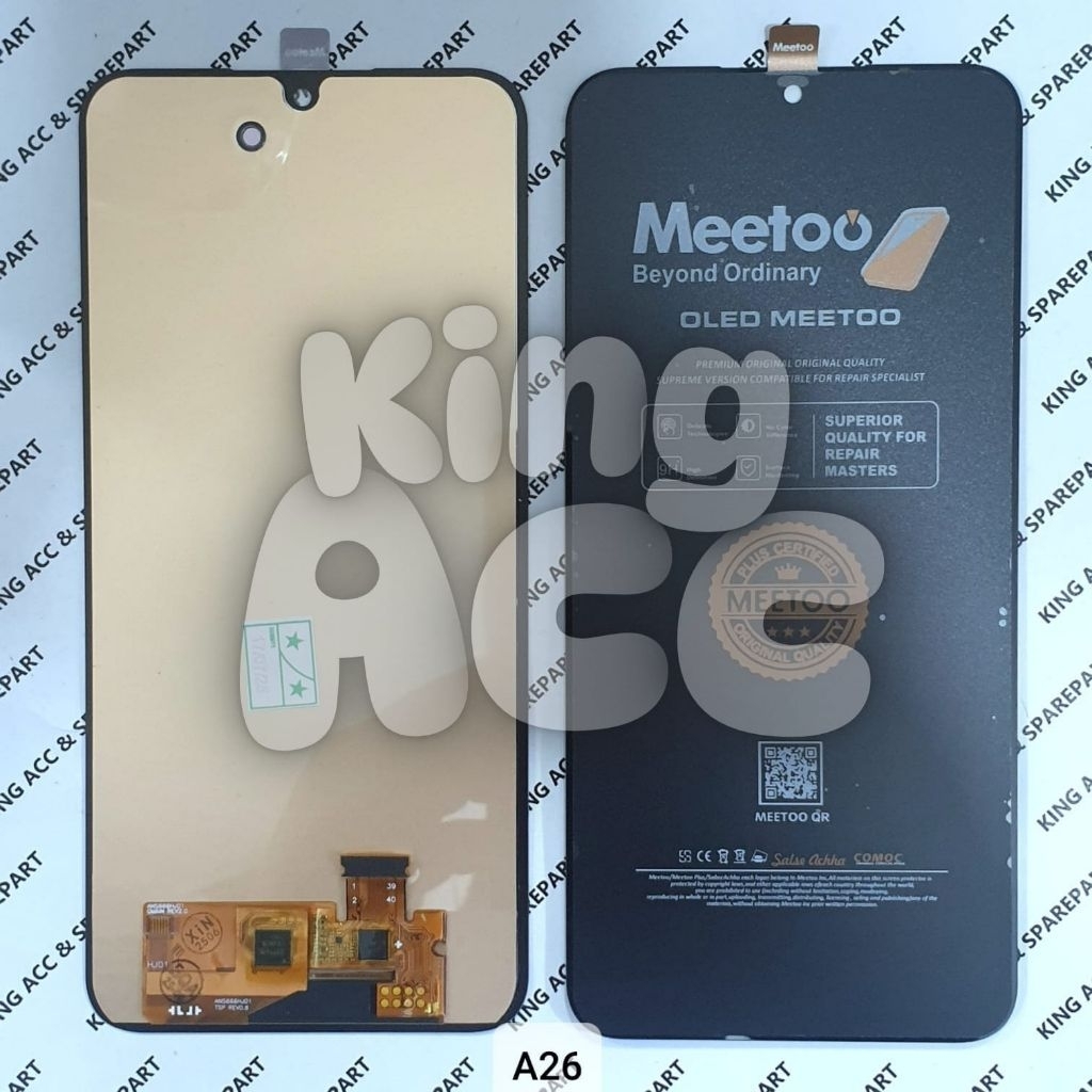 Jual OLED MEETOO LCD TOUCHSCREEN SAMSUNG GALAXY A26 5G A266 BLACK OLED ...