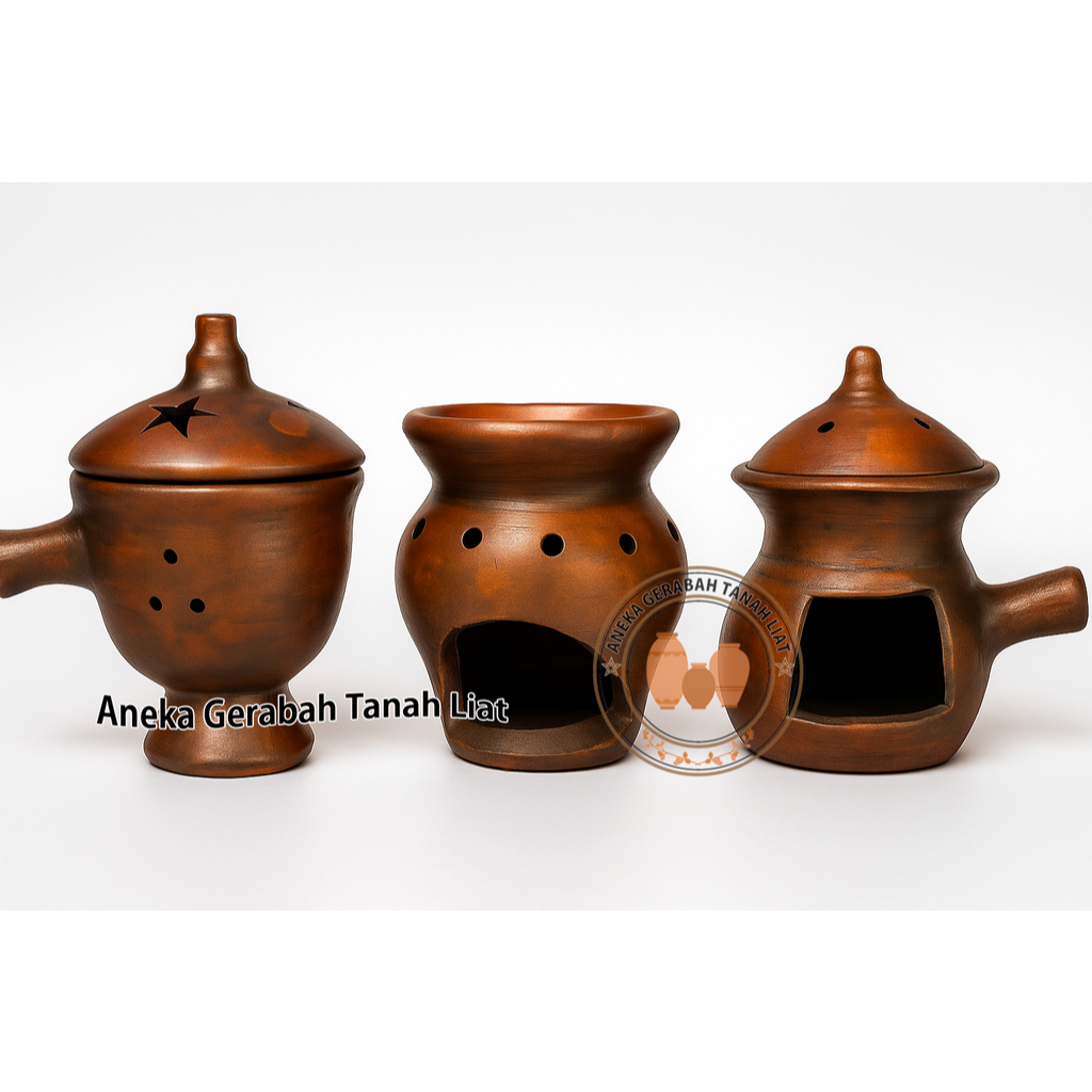 Jual Tungku Ratus Bakar/Tempat Aromaterapi/Anglo Menyan Gagang Tanah ...