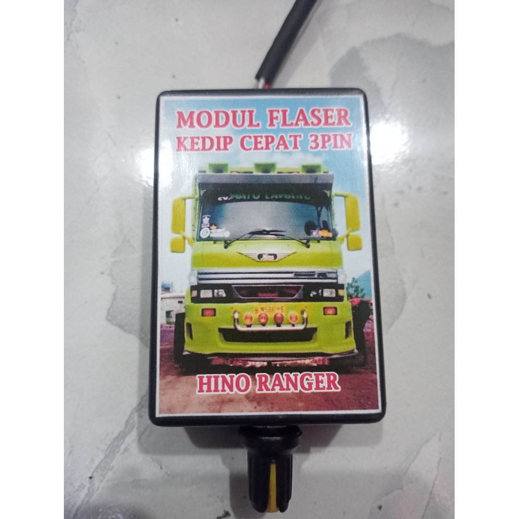 Jual MODUL FLASER KEDIP CEPAT 3PIN HINO RANGER BISA LED & BOLAM ( COD ...