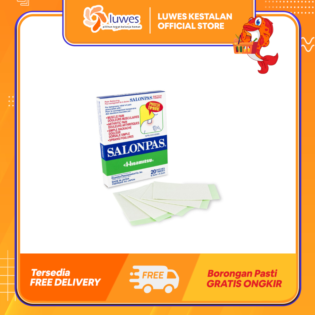 Jual Salonpas Koyo Biru Sachet Membantu Meredakan Pegal & Nyeri Otot ...