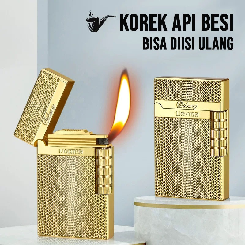 Jual BBAK korek Api Gas Model Dupont Mancis Korek Api Denting Cling ...