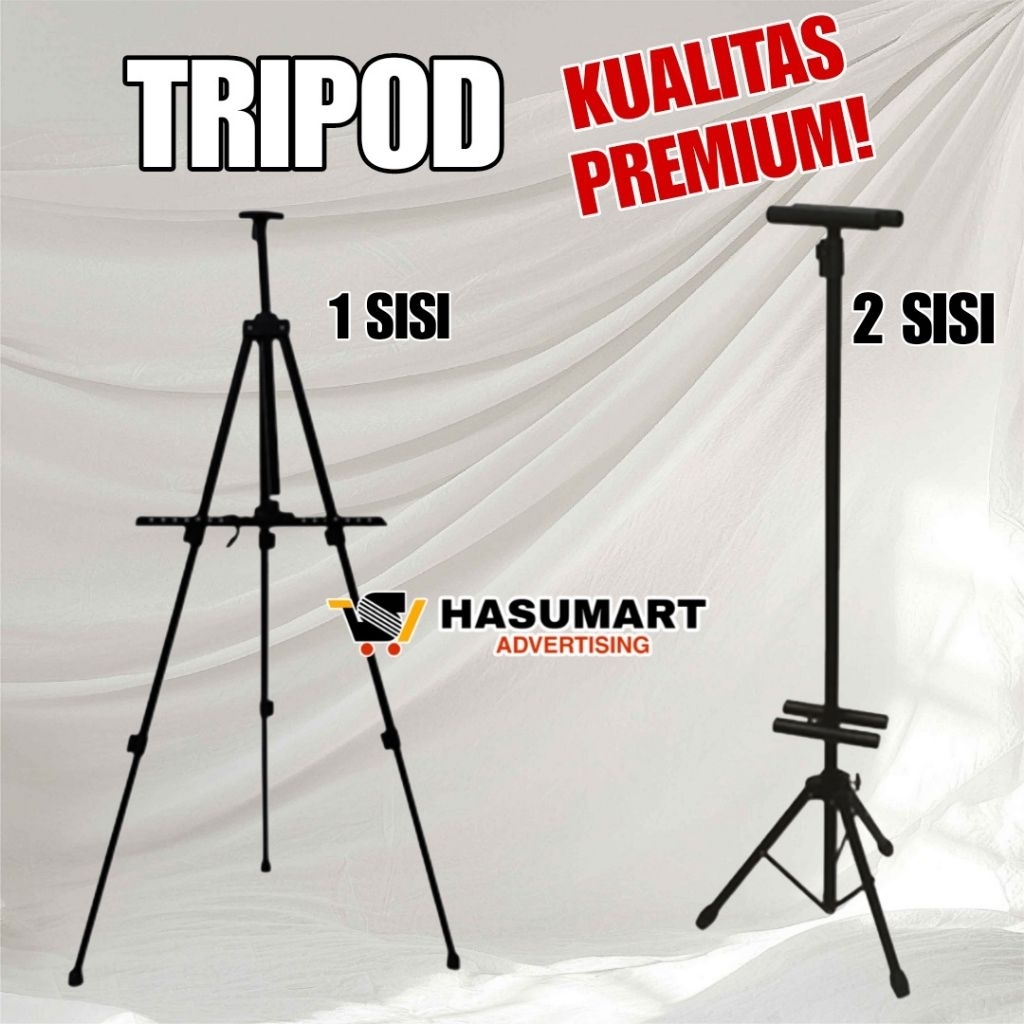 Jual Tripod Stand Besi / Stand Akrilik Sign / Tripod Frame / Tripod ...