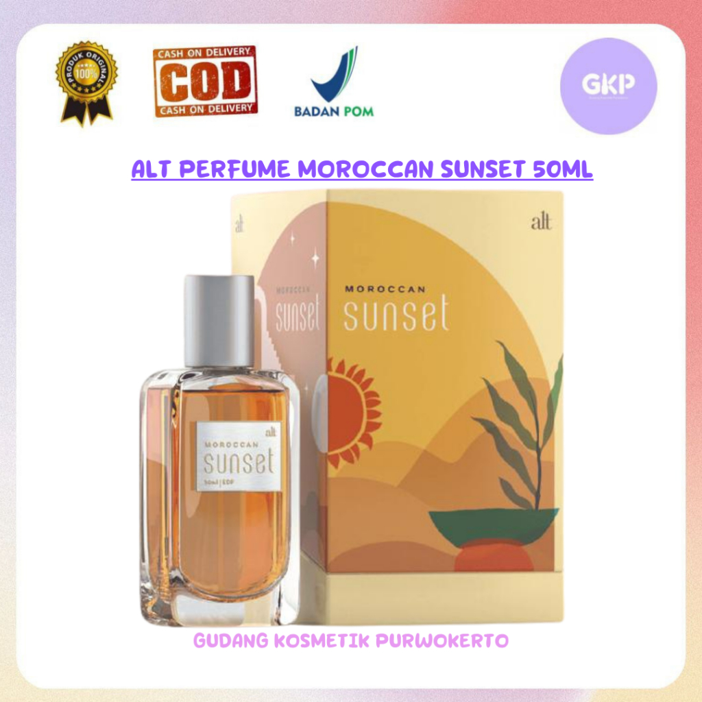 Jual Alt Perfume Moroccan Sunset 50ml - Neroli, Jasmine, Caramel ...