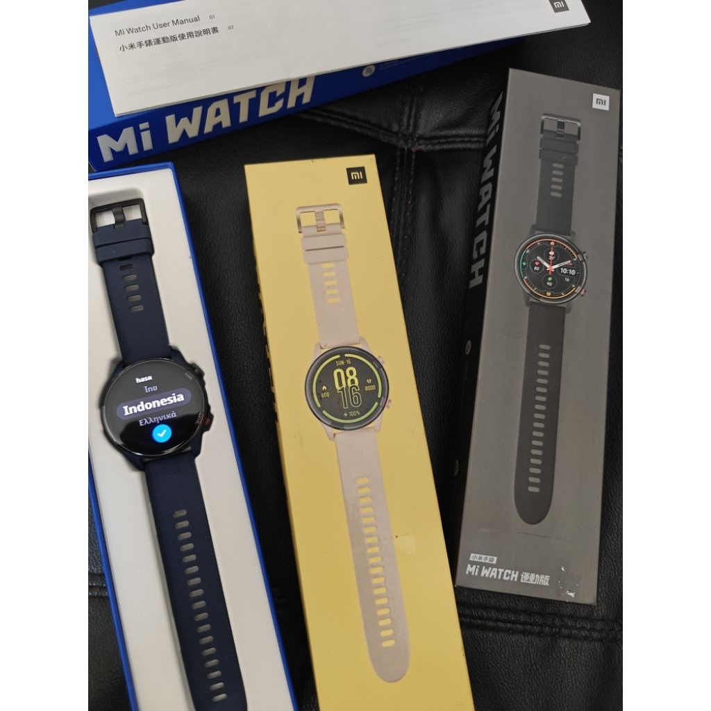 Jual MIWATCH XIAOMI SMARTWATCH SECOND ORIGINAL | Shopee Indonesia