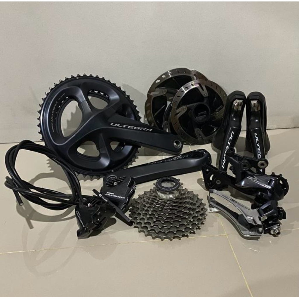Jual groupset shimano ultegra R8020 lengkap seken norma | Shopee Indonesia