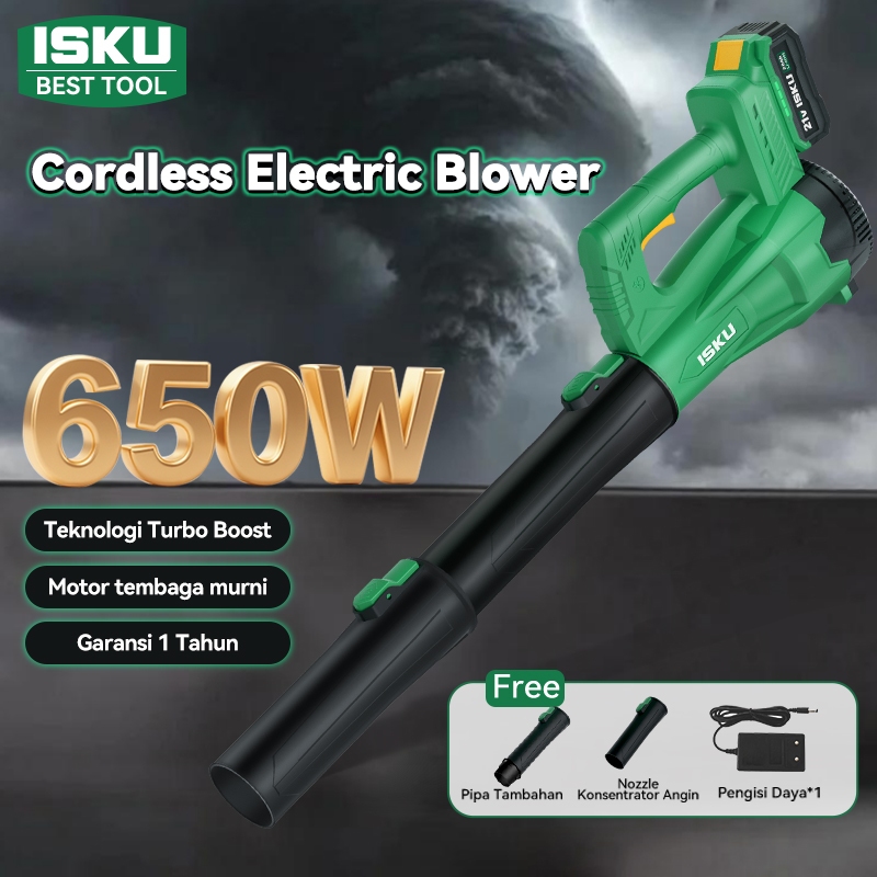 Jual ISKU Mesin Blower angin Daun Cordless Blower Daya Angin Tenaga ...