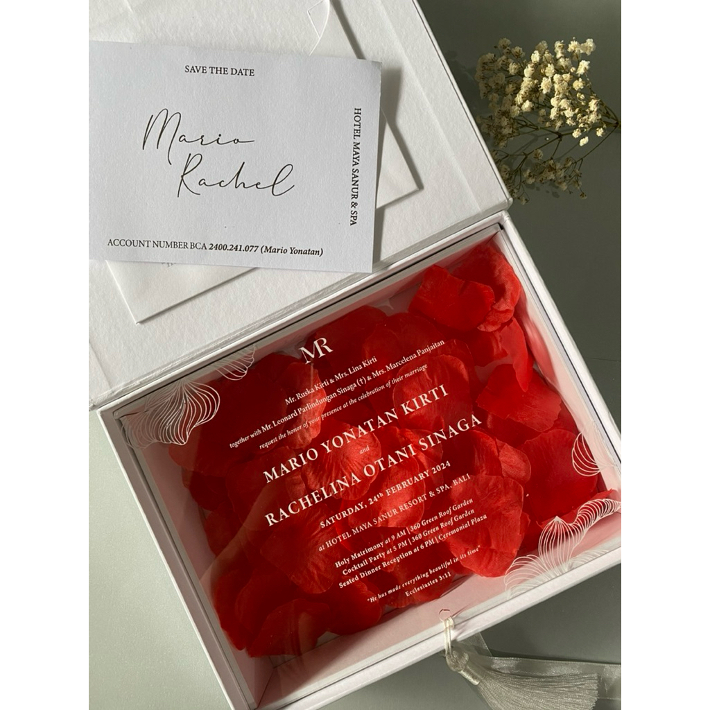 Jual Undangan mewah / Undangan box akrilik / Undangan Akrilik ...