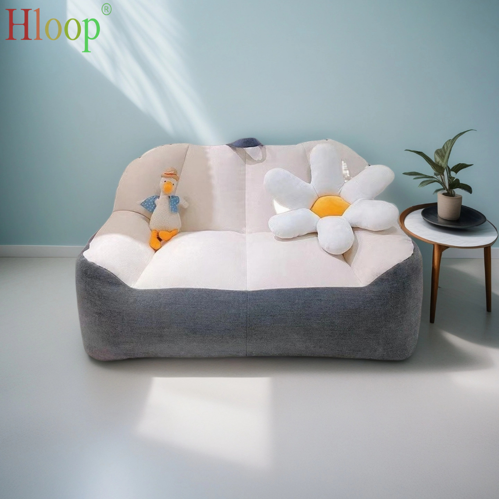 Jual HLOOP Bean bag sofa minimalis aesthetic /bed sofa lipat/sofa malas tatami/kursi 2 seater ...